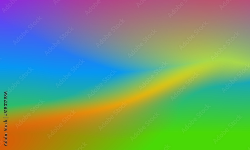 Beautiful pink, yellow and green gradient background smooth and soft ...