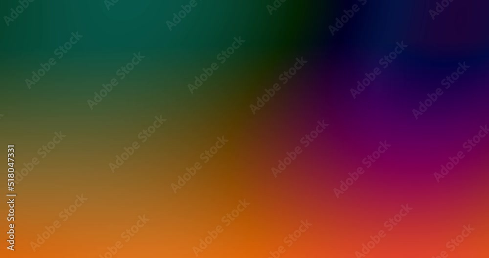 Gradient multicolor background in loop. Backdrop with different bright ...