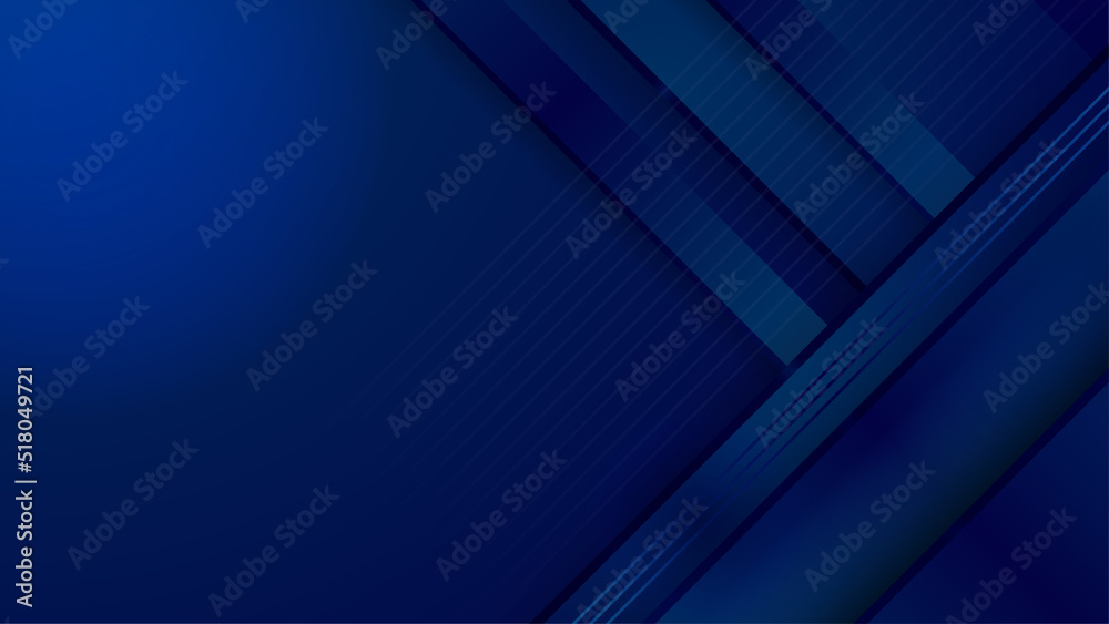 Dark blue abstract background. Vector illustration for presentation ...