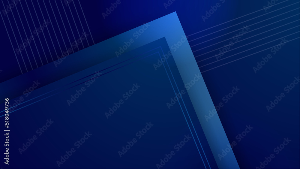 Dark blue abstract background. Vector illustration for presentation ...