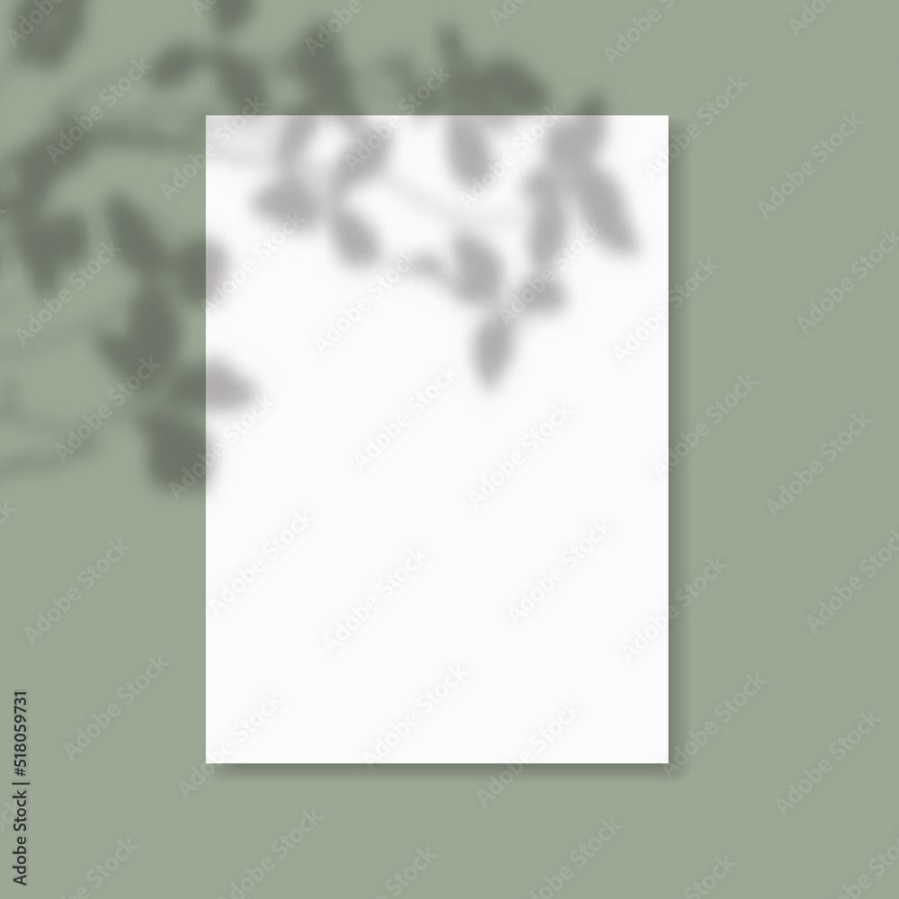 Drop shadow overlay effect on sheets of paper.Modern minimalist style ...