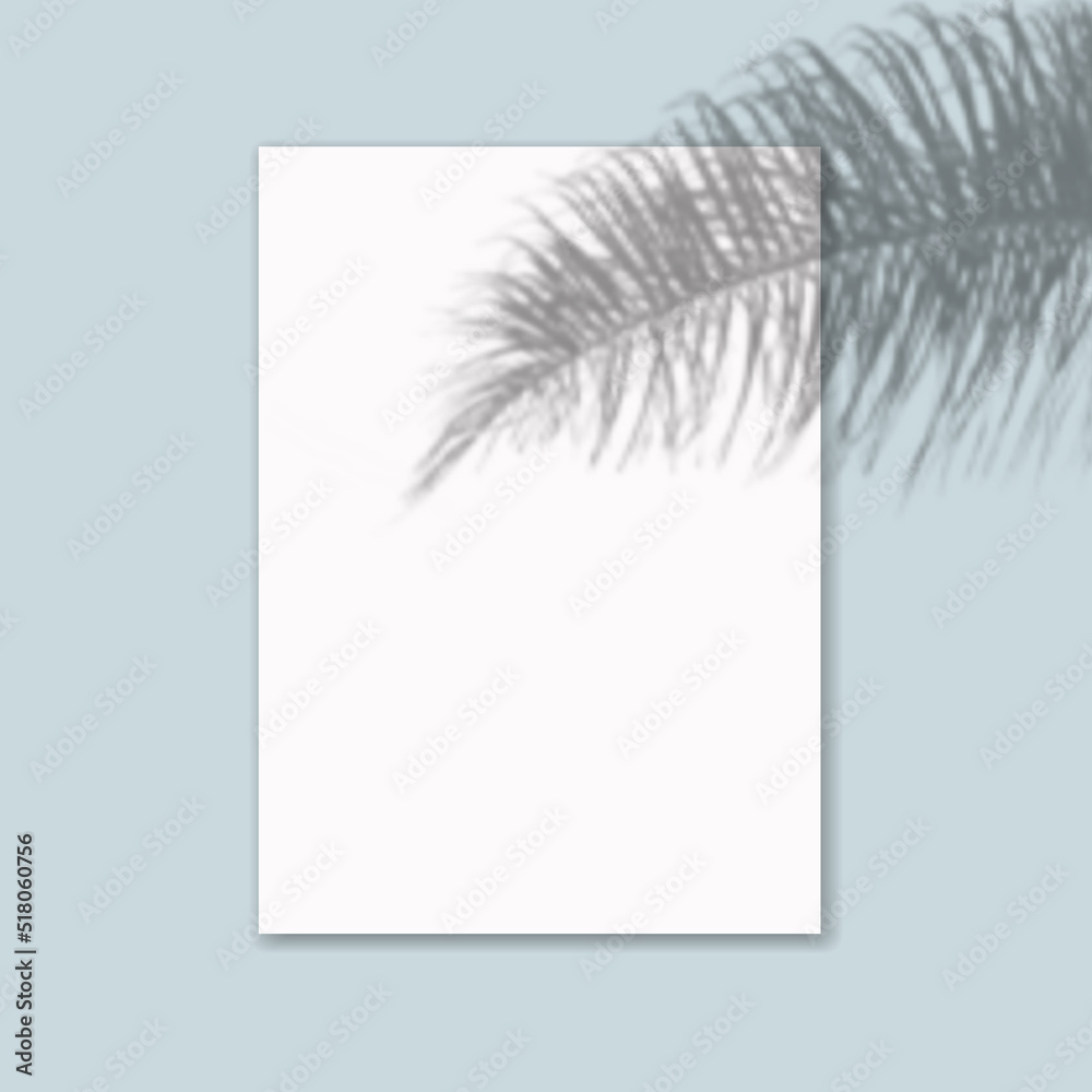 Drop shadow overlay effect on sheets of paper.Modern minimalist style ...