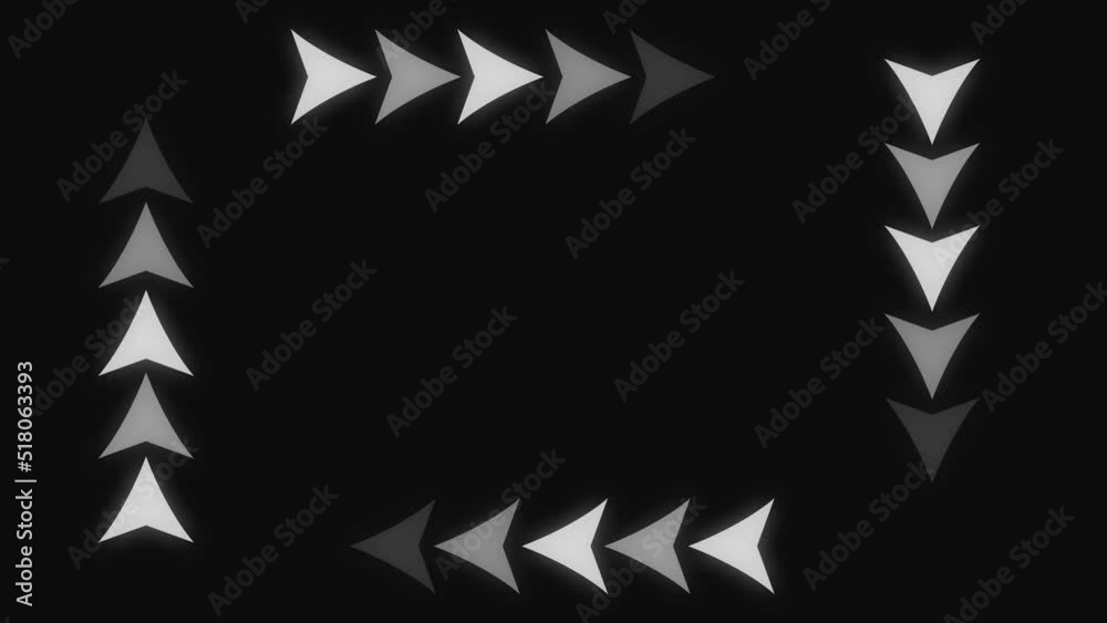 Loopable arrow background animation in 4K resolution 60fps. Arrow ...