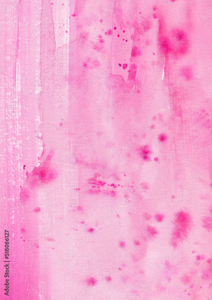 Raster pink abstract textured background in A4 size for print and ...