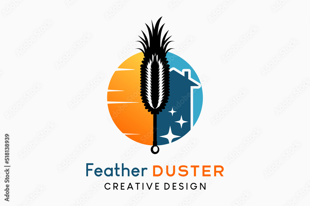 Feather Duster Silhouette