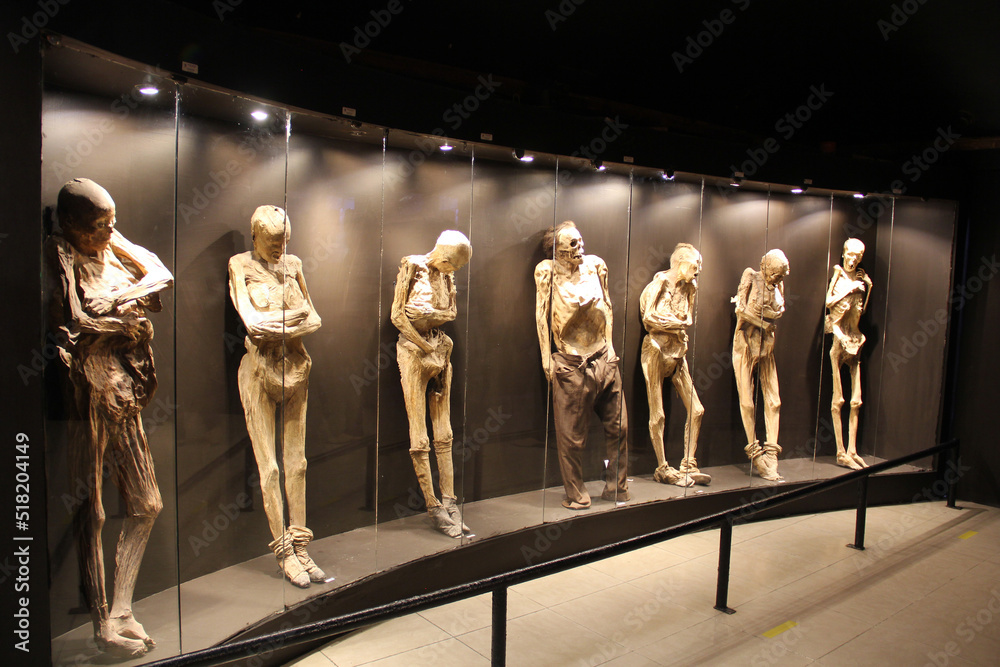 Guanajuato, Mexico - Mar 21 2021: The Mummies of Guanajuato one of the ...