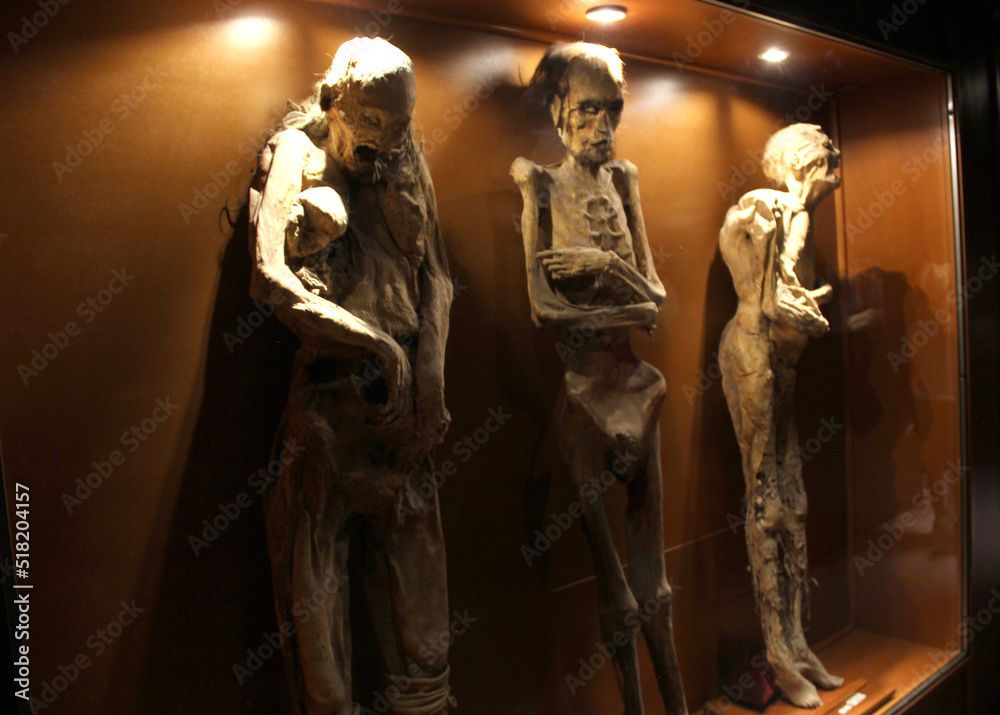 Guanajuato, Mexico - Mar 21 2021: The Mummies of Guanajuato one of the ...