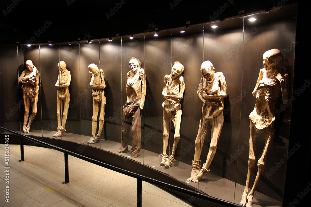 Guanajuato, Mexico - Mar 21 2021: The Mummies of Guanajuato one of the ...