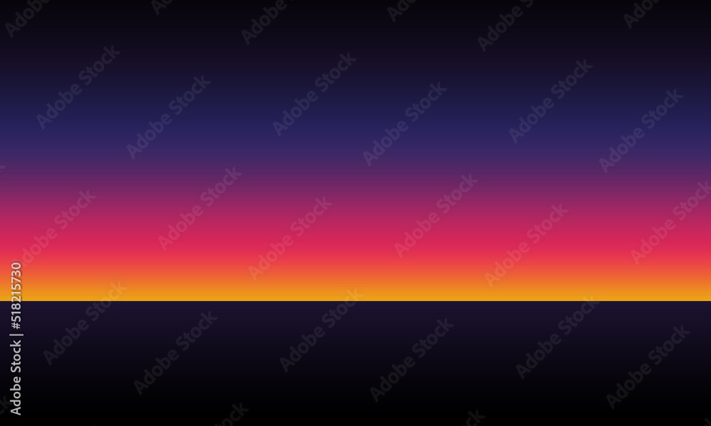 80s Retro Abstract color gradient background, wallpaper, vaporwave 80's ...