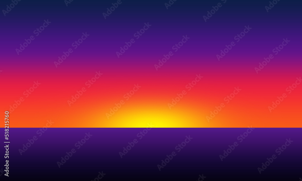 80s Retro Abstract color gradient background, wallpaper, vaporwave 80's ...