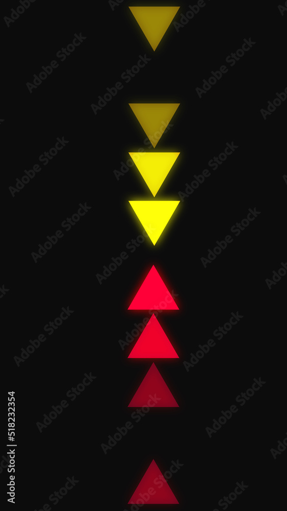 Vertical arrow on off-loop animation in high resolution. Animated ...