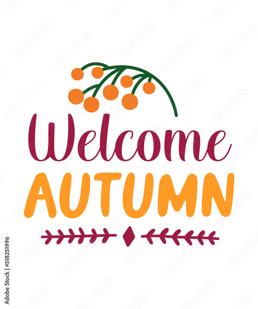 Fall, Autumn SVG File, Pumpkin SVG File, Seasonal, Cricut, Silhouette ...