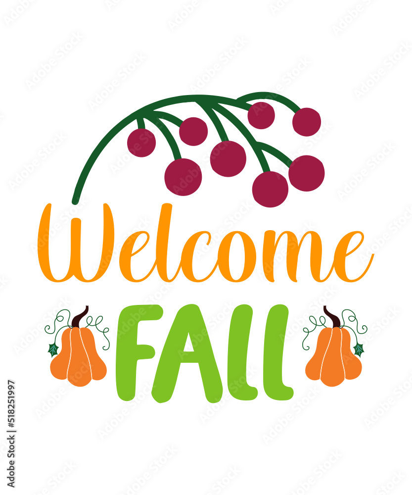 Fall, Autumn SVG File, Pumpkin SVG File, Seasonal, Cricut, Silhouette ...