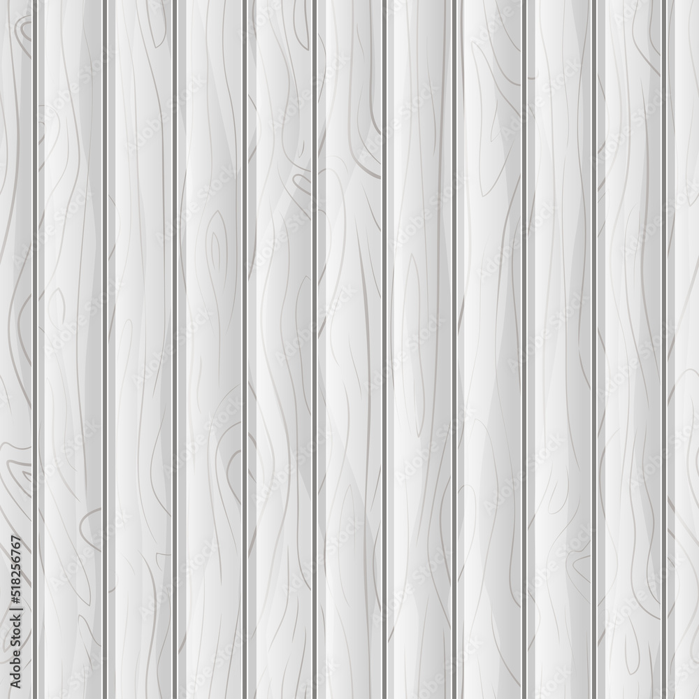 Vector illustration seamless soft grey wooden floor texture plank ...