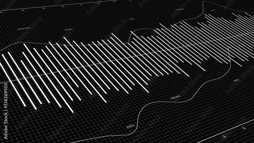 Finance business background with diagrams, statistics graphs and data ...