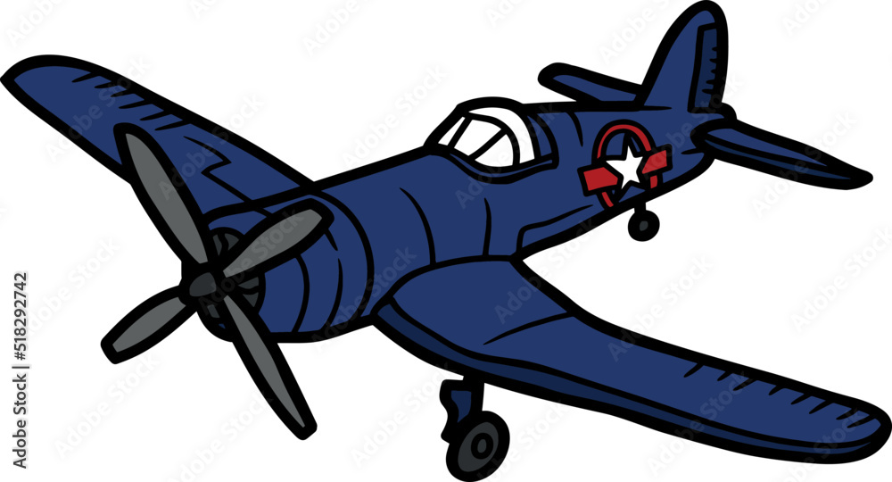 Military Jet vector illustration airplane vehicle transport passenger ...