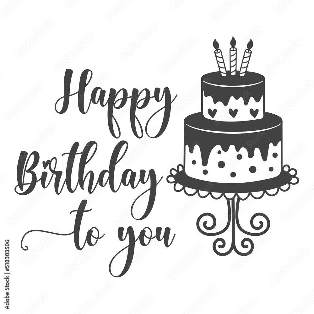 Happy Birthday To You Vector Quote Happy Birthday Wishes Cute Greeting happy-birthday-to-you-vector-quote-happy-birthday-wishes-cute-greeting