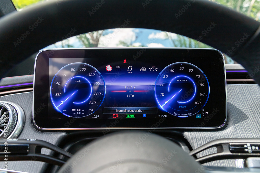 Mercedes-Benz EQE is a battery electric executive car produced by ...