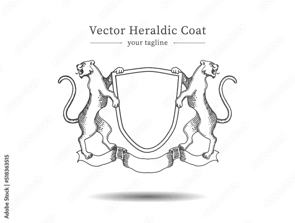 Lion Crest Logo King Royal Symbol Men Fashion Brand Identity A Medieval Heraldry Emblem