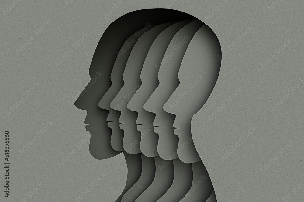 Human head Stock Photo | Adobe Stock