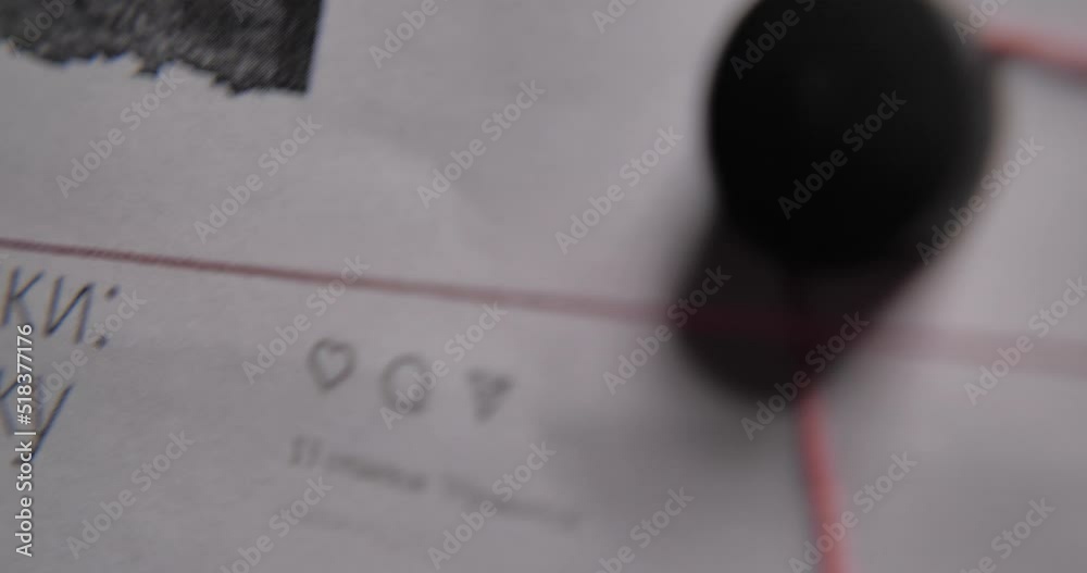 Crime evidence board with pins and red thread connecting scheme vector ...