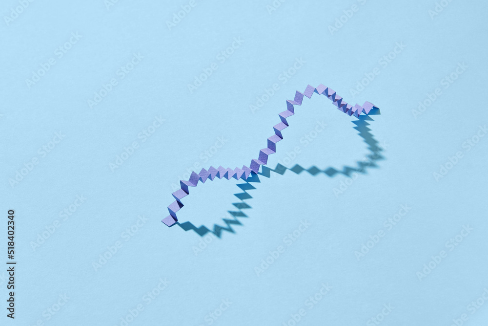 Papercraft spiral figure Stock Photo | Adobe Stock