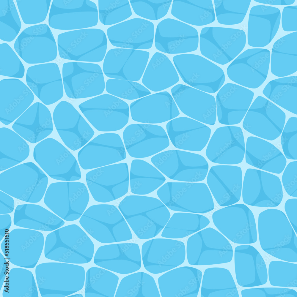 Pattern with texture of water. Seamless pattern of waves. Design for ...