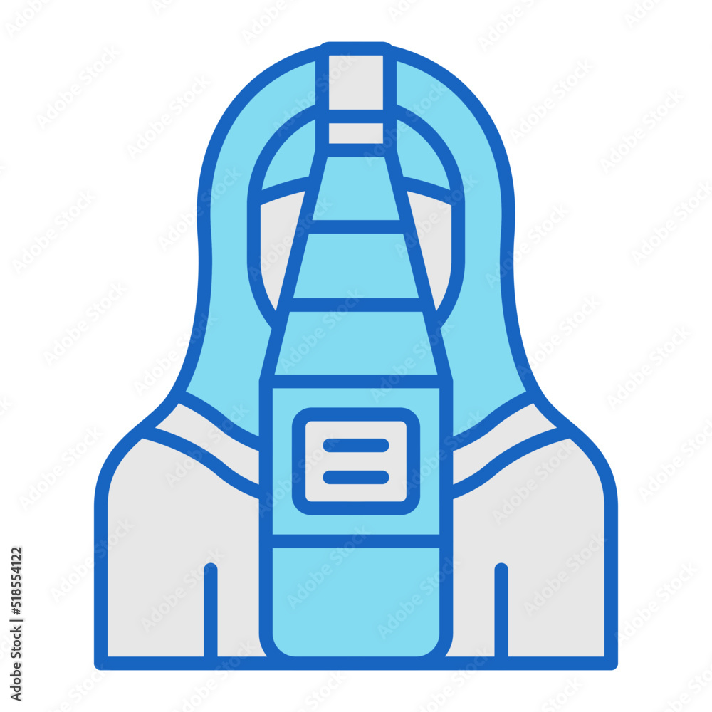 Niqab Icon Stock Vector | Adobe Stock