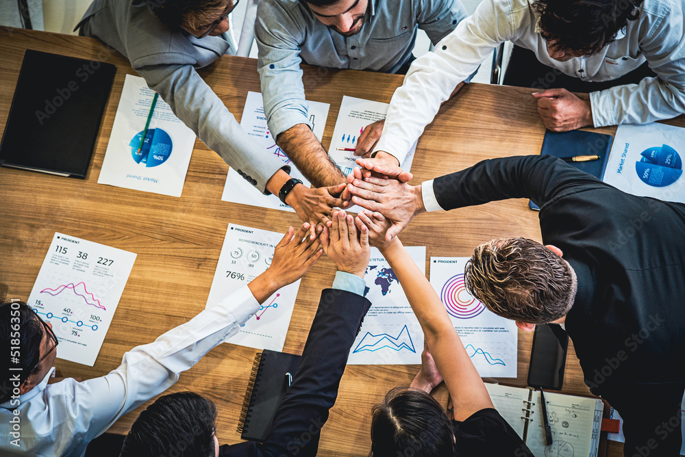 diversity solidarity team multiethnic Partners hands together teamwork ...