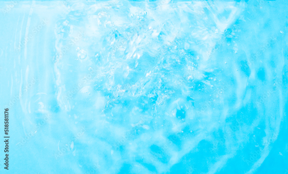 Blue gradient water background. Summer light blue wave. Abstract or ...