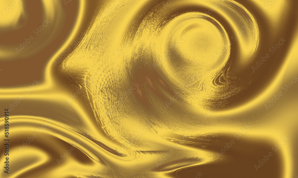 Abstract HD wallpaper with metal liquid gold gradient color design ...