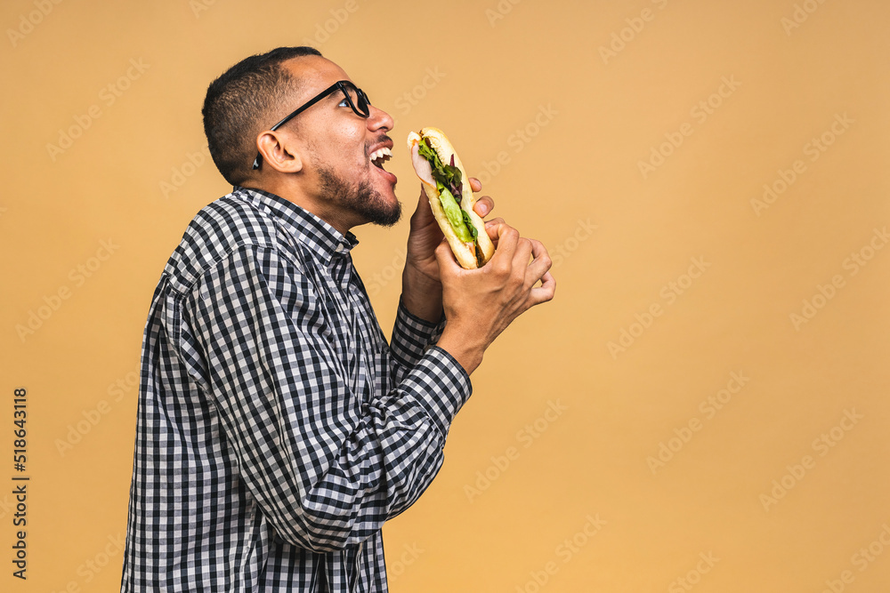 Hungry African Man