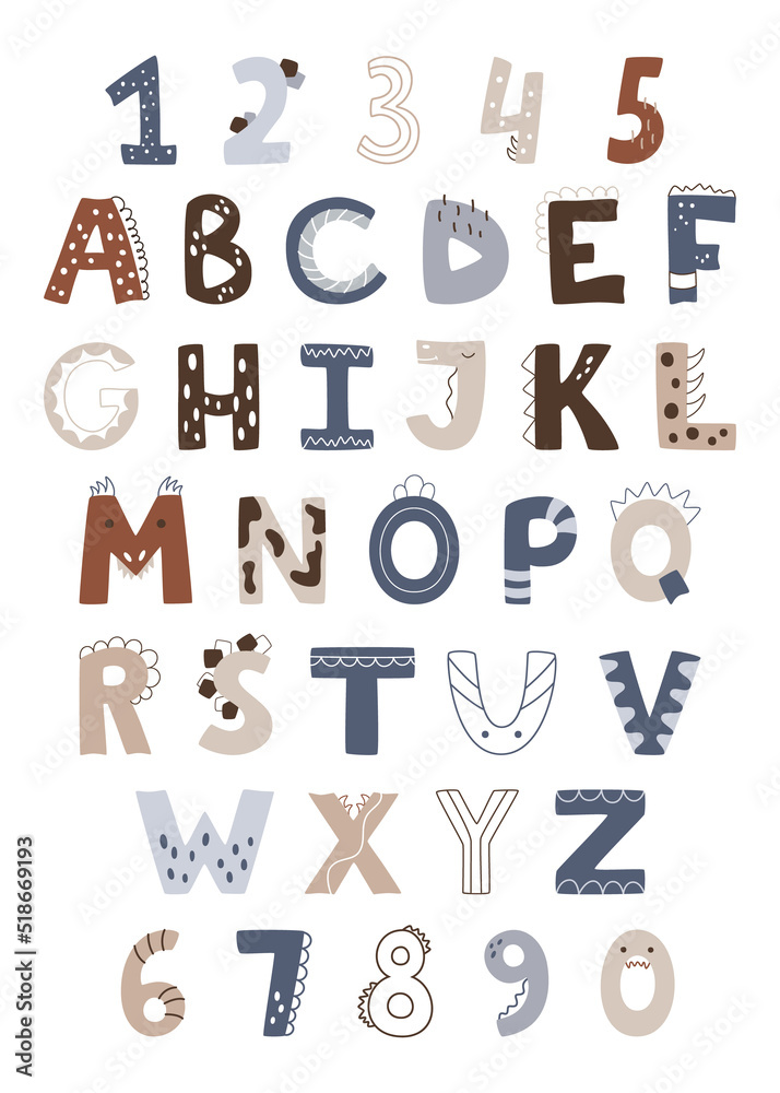 Cute Font Styles Alphabet