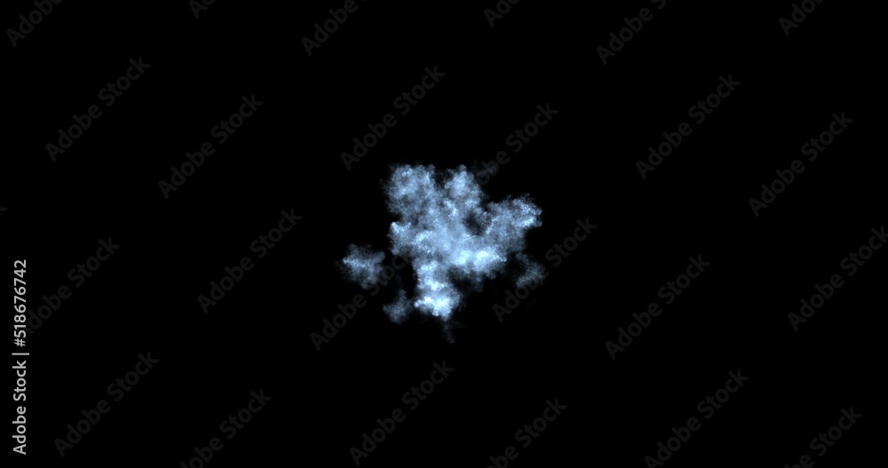 falling wall spray, waterfall, large water bubbles, motion graphics of ...