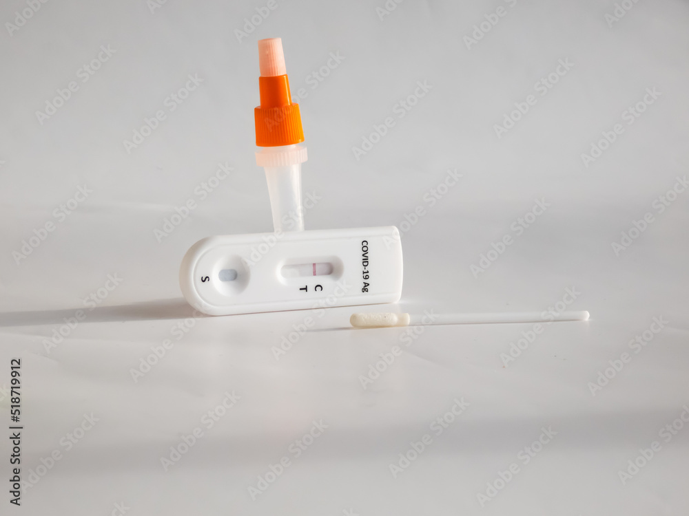 SARS-CoV-2 Antigen Rapid Test (Nasal Swab) for self testing with used ...