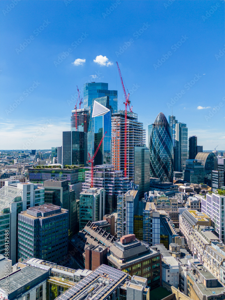 Downtown London UK circa 2022 Stock Photo | Adobe Stock