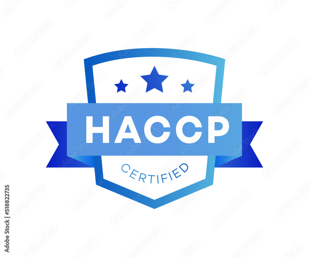 HACCP - Hazard Analysis Critical Control Points certified award color ...