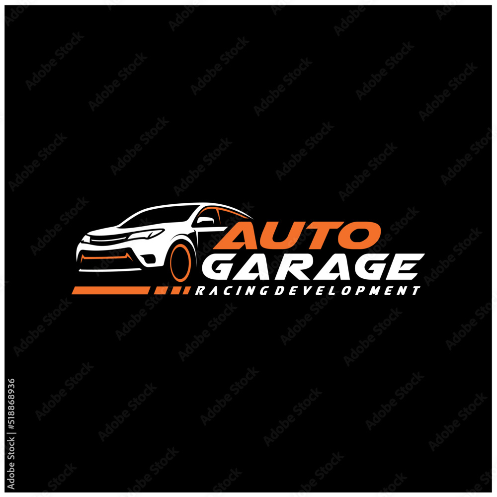 car - automotive garage logo vector Stock Vector | Adobe Stock