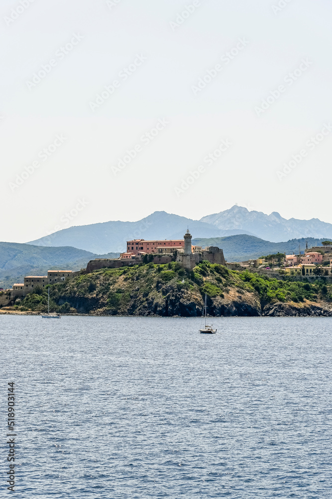 Portoferraio, Festung, Forte Stella, Forte Falcone, Leuchtturm ...