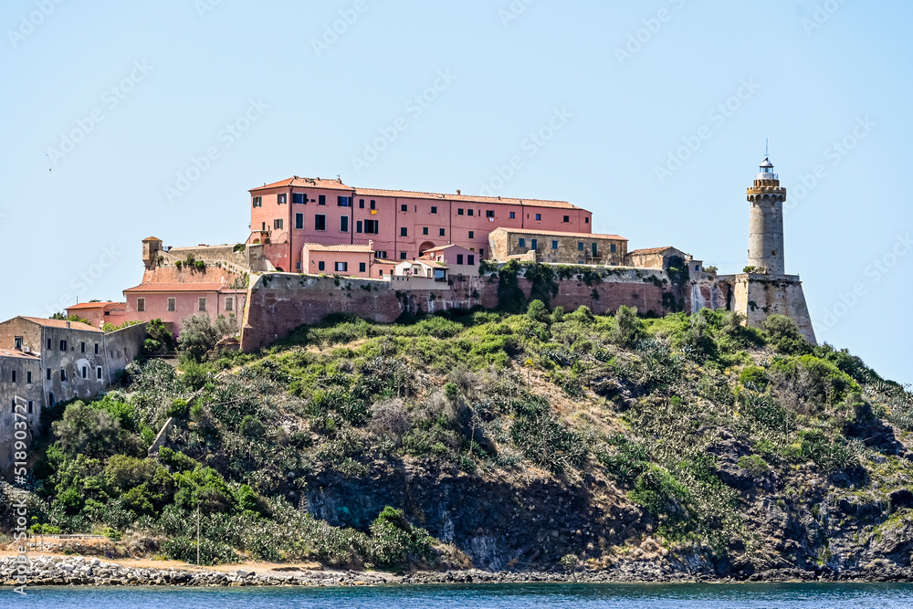 Portoferraio, Festung, Forte Stella, Falcone, Leuchtturm, Altstadt ...