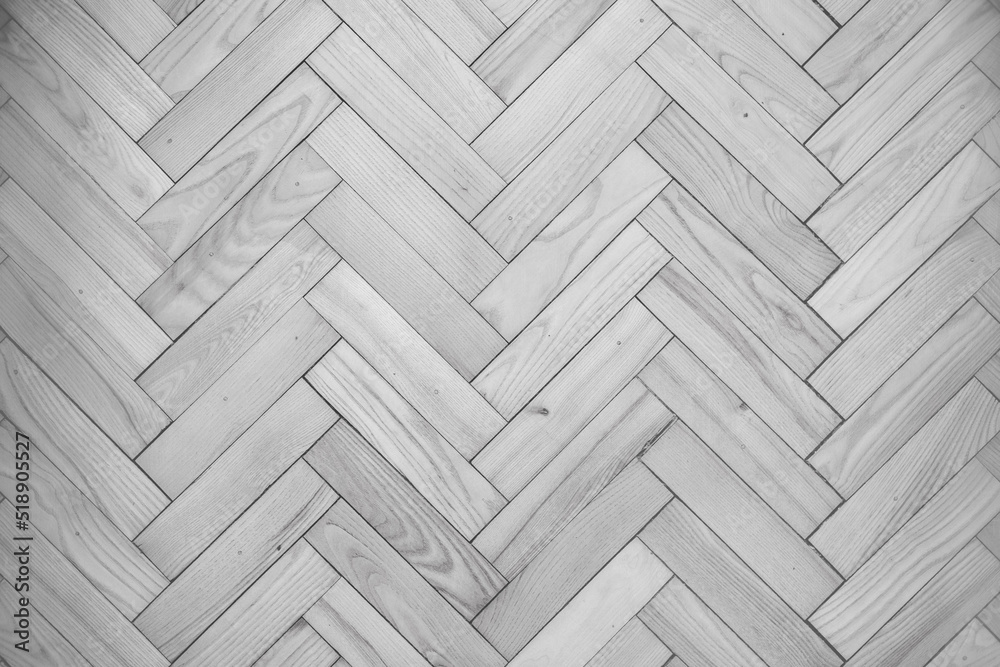 surface of tile parquet floor as a colorless background without color ...