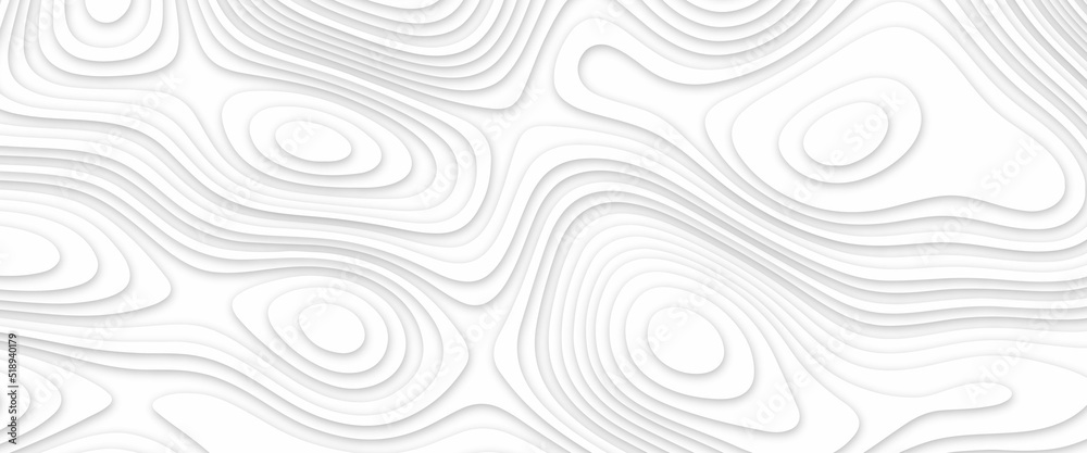 Abstract Background Vector Pattern In Illustration Paper Cut Vector