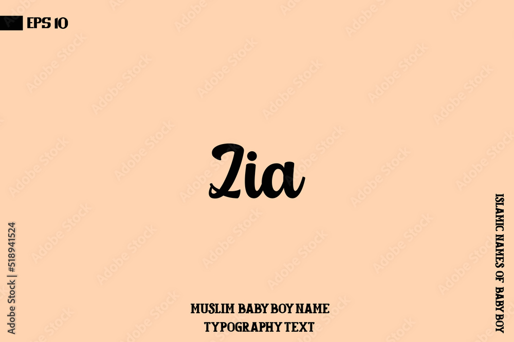 Zia Name