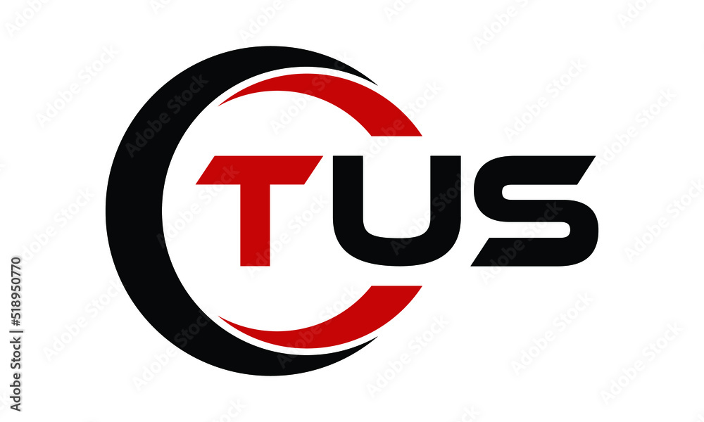 TUR three letter swoosh logo design vector template | monogram logo ...