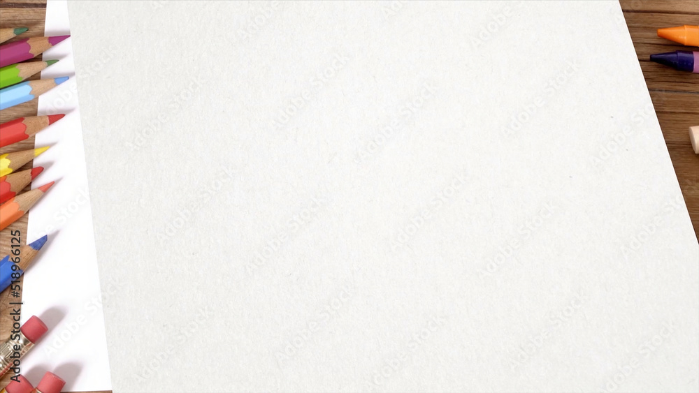 Cartoon animation of a happy boy waving his hand, drawn by color ...