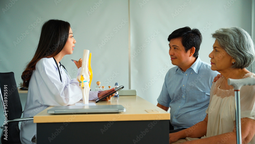 Female doctor is telling you how to take pills. and side effects for ...