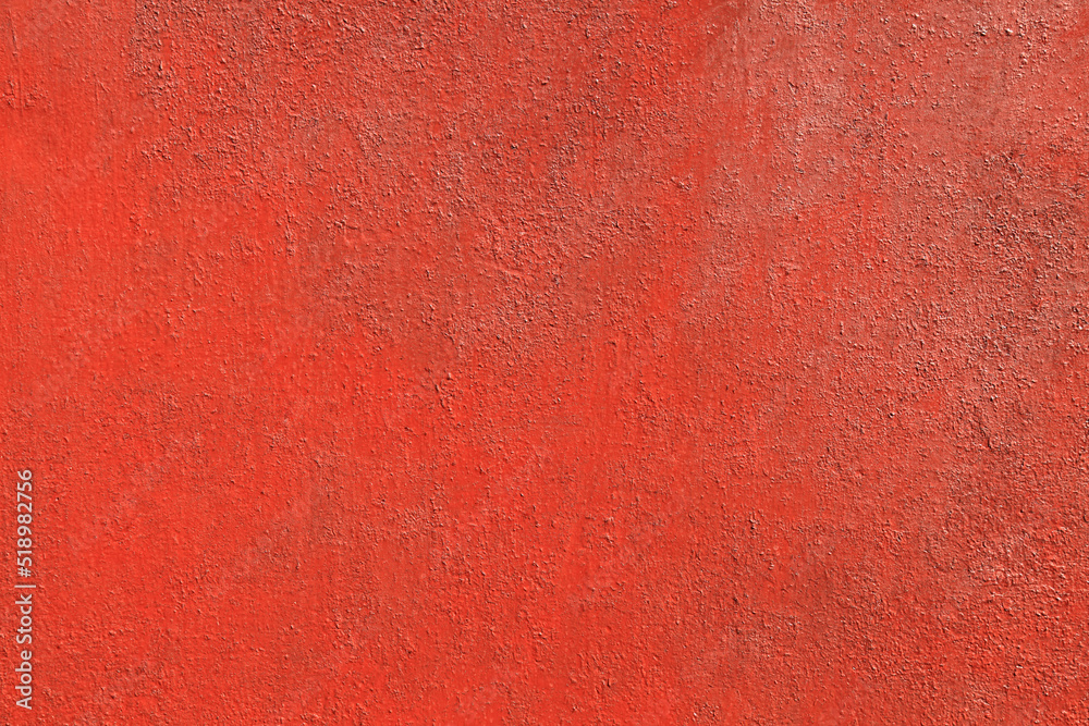 Metall wall, background, texture. Rusted metallic backdrop. An old red ...