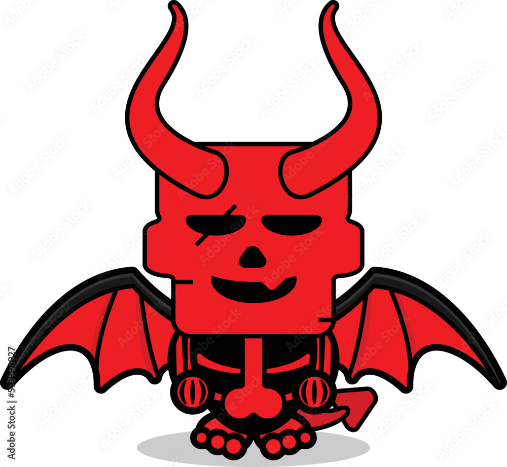 Red Devils Mascot