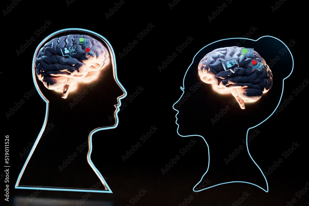 nervous system. human brain research. inflammatory focus. brain anomaly ...