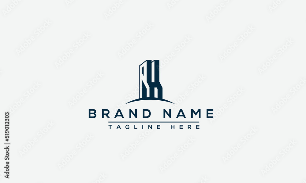 Logo design letter SB . Elegant modern. Vector template. Stock Vector ...